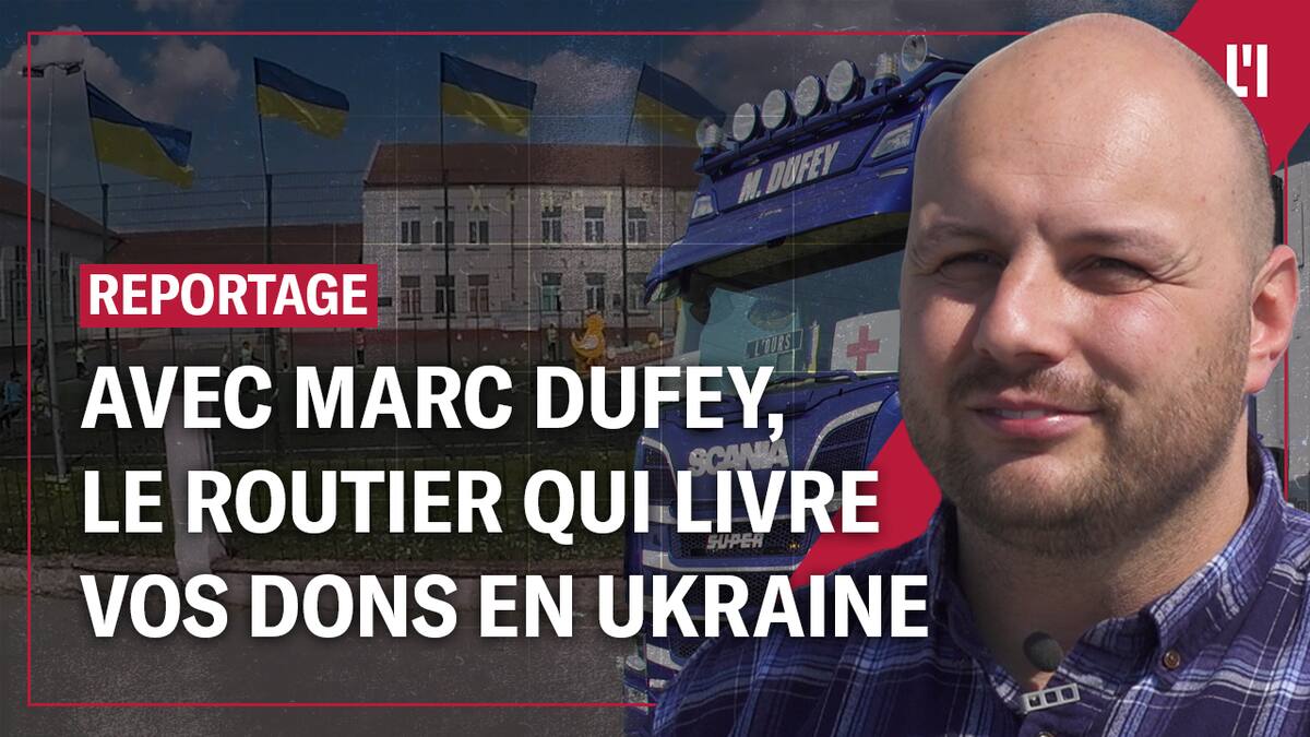 Marc Dufey, le routier qui livre vos dons jusqu’en Ukraine | Illustré