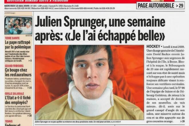 Julien Sprunger, le mythe fribourgeois | Illustré